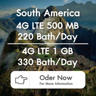 "SmileWifi" Pocket Wifi for use in South America