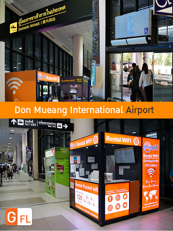 SMILE WIFI Thailand wifi rental service only 6 USD/Day